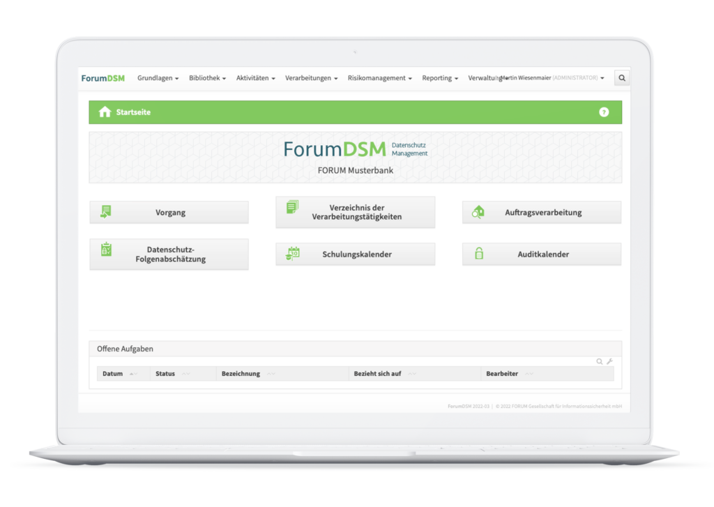 ForumDSM - FORUM Gesellschaft für Informationssicherheit mbH